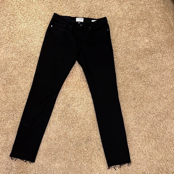 Frame Denim | Jeans | Frame Denim Black Lhomme Skinny Jeans | Poshmark